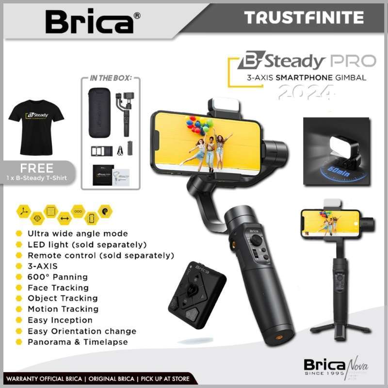 Jual Brica B-steady Pro 2024 / Bsteady Pro 2024 Stabilizer Garansi ...