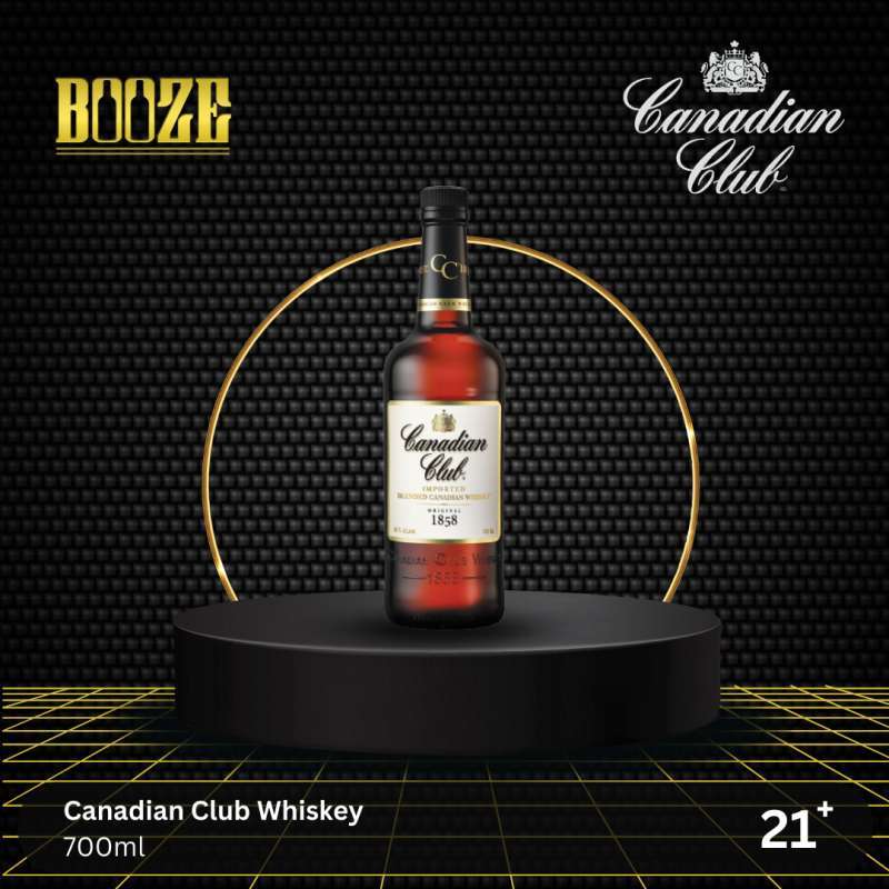 Promo Canadian Club Whiskey Canadian Blended Malt Whiskey 40% 700ml ...