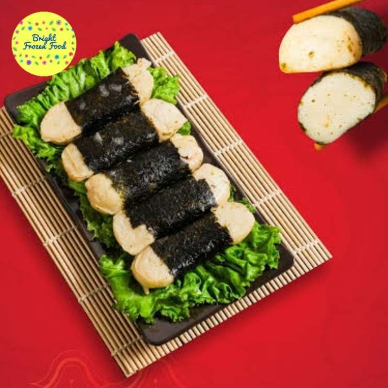 Jual Premium Nori Fish Cake Bakso Ikan Dengan Rumput Laut Di Seller Bright Frozen Food - Gunung ...