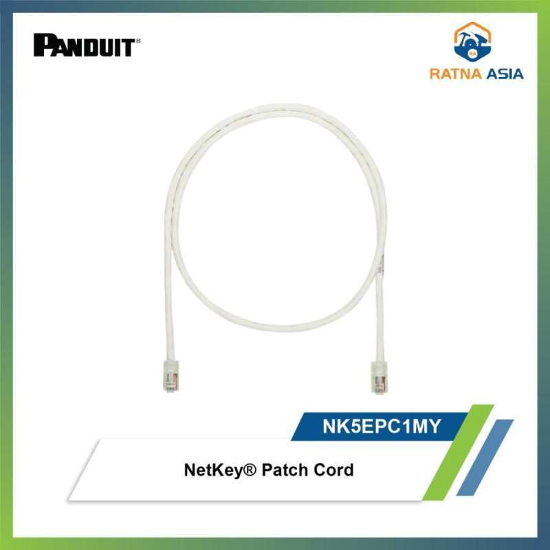 Jual NK5EPC1MY Kabel UTP Panduit NetKeyÂ® Patch Cord 1 Meter di Seller ...