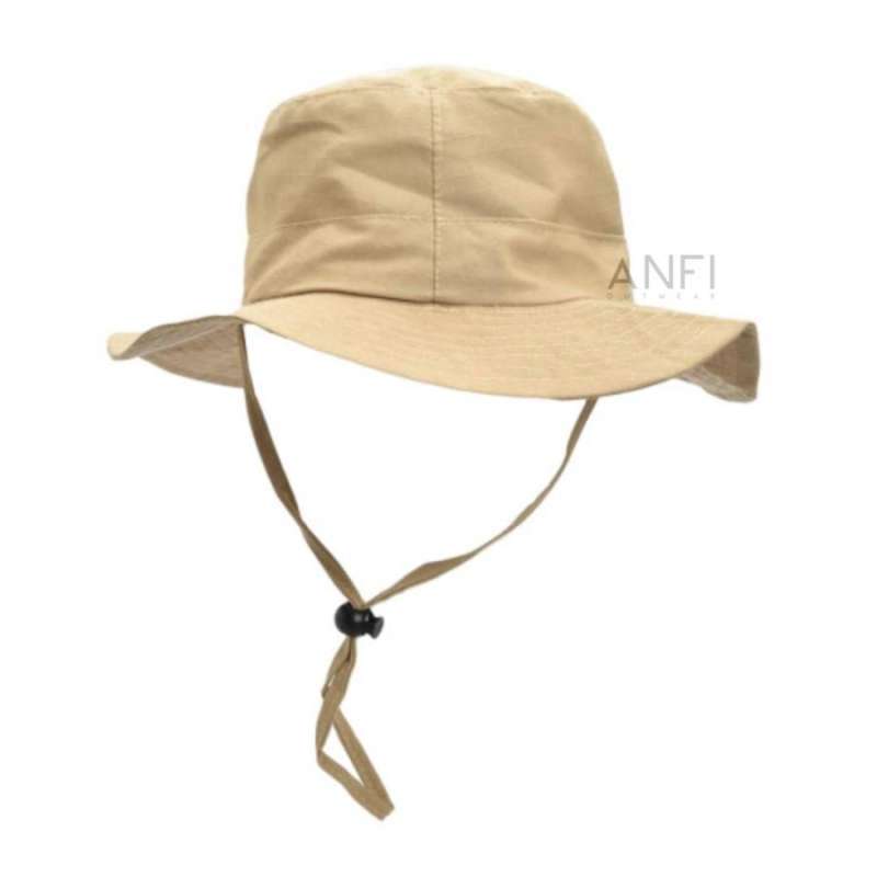 Promo Topi Rimba Outdoor Pria Wanita Bahan Tebal - All Size Hitam ...