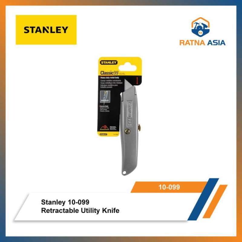 Jual Stanley Pisau Cutter 10-099 Classic 99 Retractable Utility Knife ...