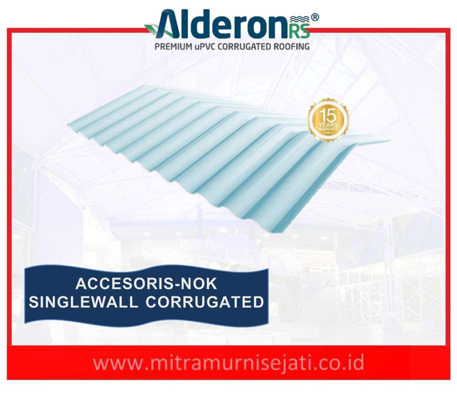 Jual Atap Alderon Singlewall Gelombang Trimdeck Panjang 5 Meter | Kota ...