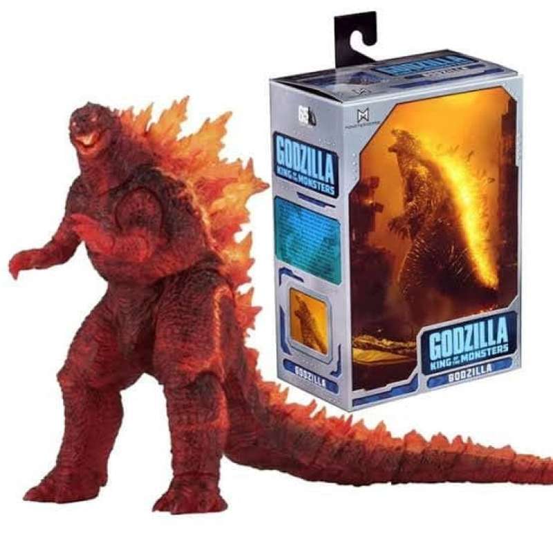 Promo Neca King of Monster Kaiju Burning Exclusive Godzilla Orange ...