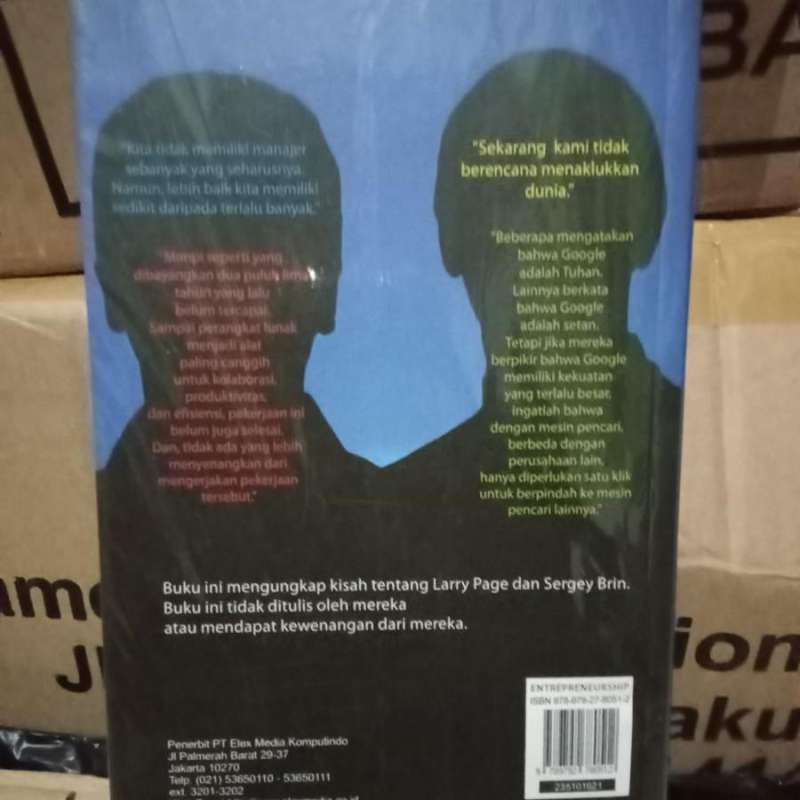 Jual Inside Larry Dan Sergeys Brain - Menyingkap Pemikiran Pendiri ...