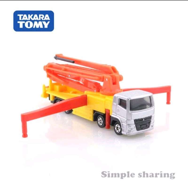 Jual TOMICA LONG MITSUBISHI FUSO SUPER GREAT CONCRETE PUMPING TRUCK ...