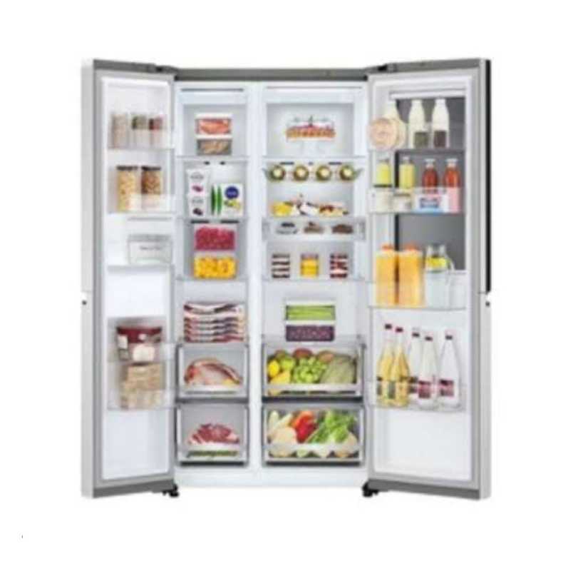 Jual Lg Gc-q257sgvl Kulkas Lg Side By Side Inverter Door In Door Gc ...