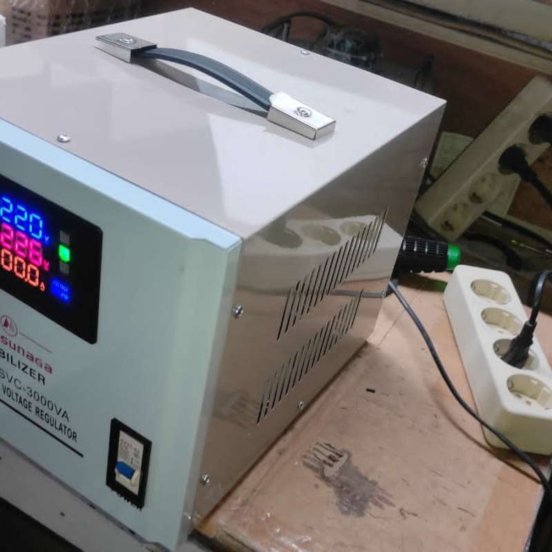 Jual Stabilizer MATSUNAGA Stavol 3000watt New Digital 3000Va Servo ...