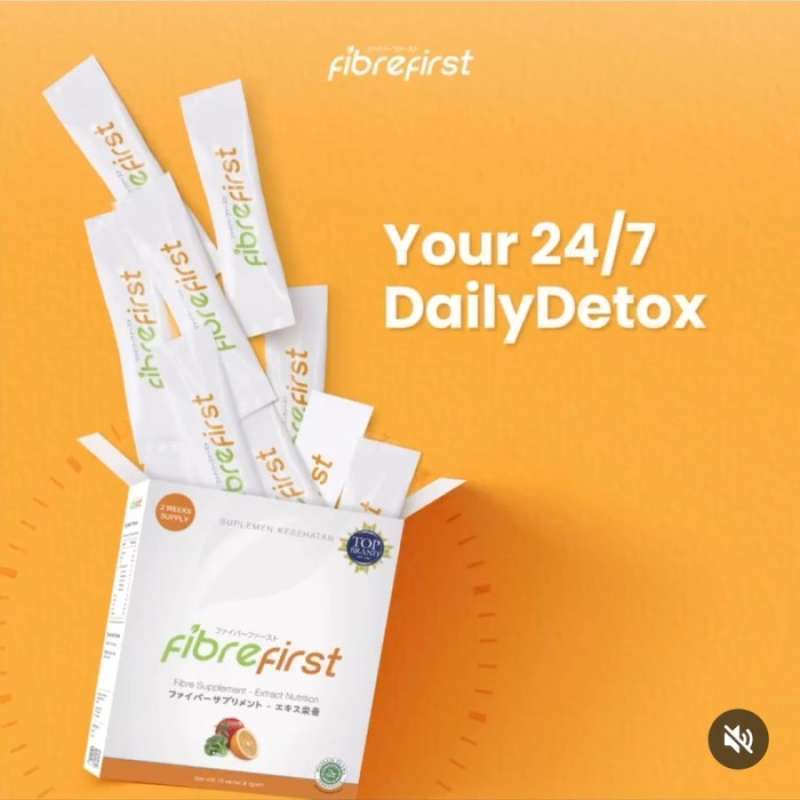 Promo PROMO Fibre First 1 Box isi 15 sachet Detox Slimming Fibrefirst ...