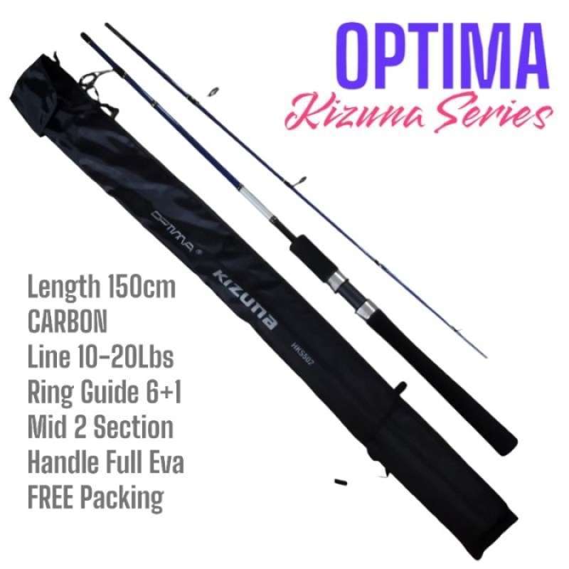 Promo Joran Galatama Carbon OPTIMA KIZUNA - Free Pipa Packing Diskon 23% di Seller aaron ...