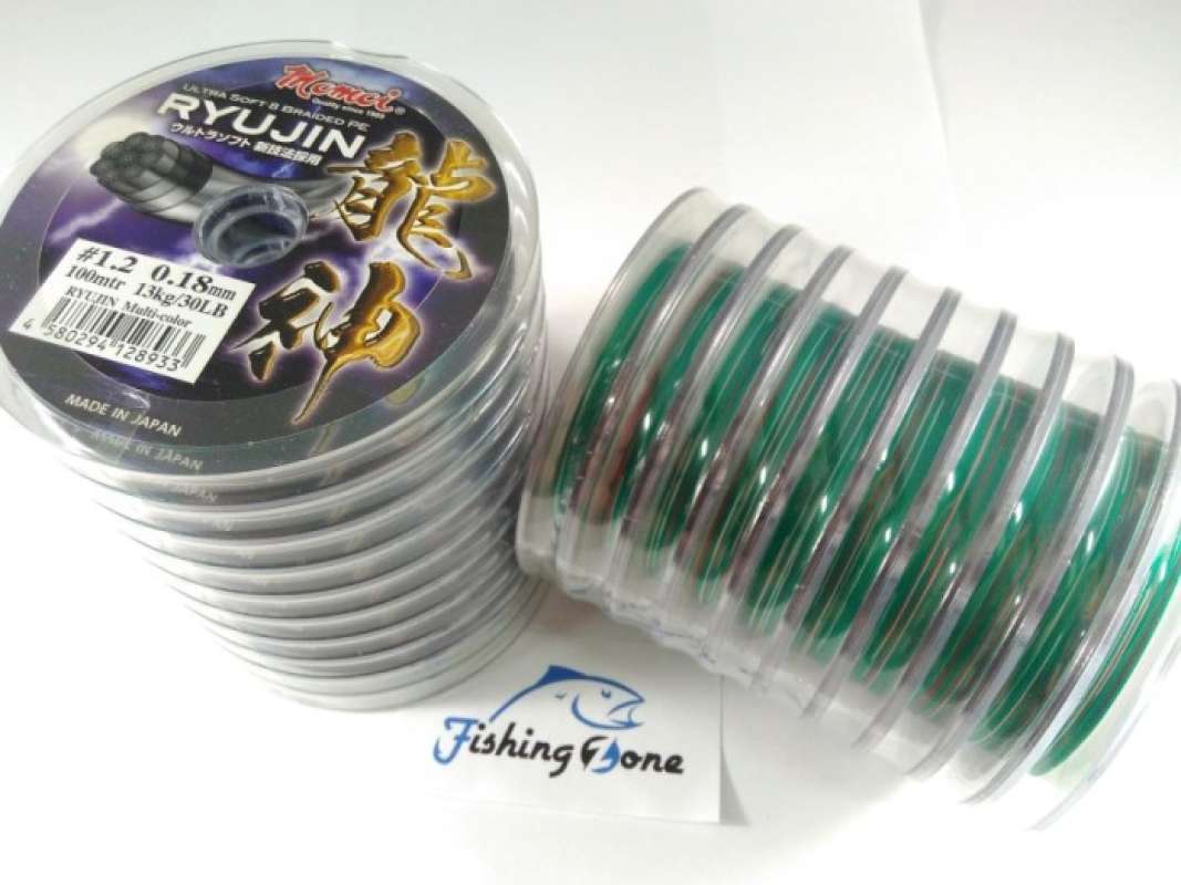 Promo Momoi Ryujin Super Pe Multi 100m Connecting - Senar Jigging ...