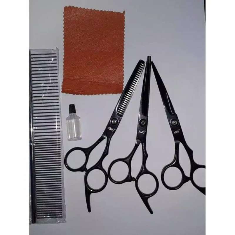 Promo Gunting Bulu Set Black - gunting grooming hewan Diskon 23% di ...