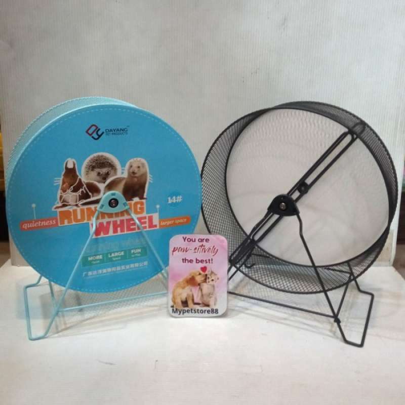 Promo Mainan Roda Putar Dayang Running Wheel GDY14B For Small Animal ...