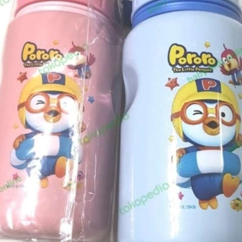 Promo Botol Minum Anak Pororo Stainless Korea Terbaik Diskon 30% di ...