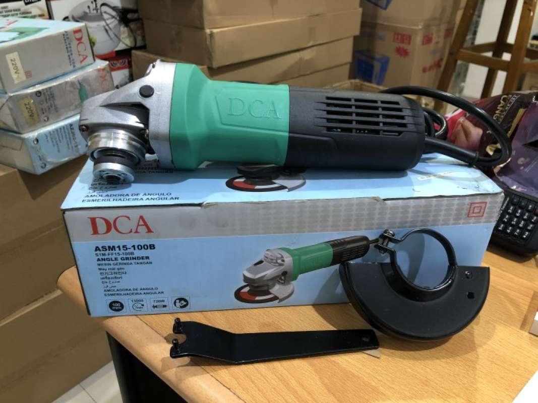 Promo Dca Angle grinder ASM15-100B gurinda tangan DCA model Makita 9553B Diskon 23% di Seller ...