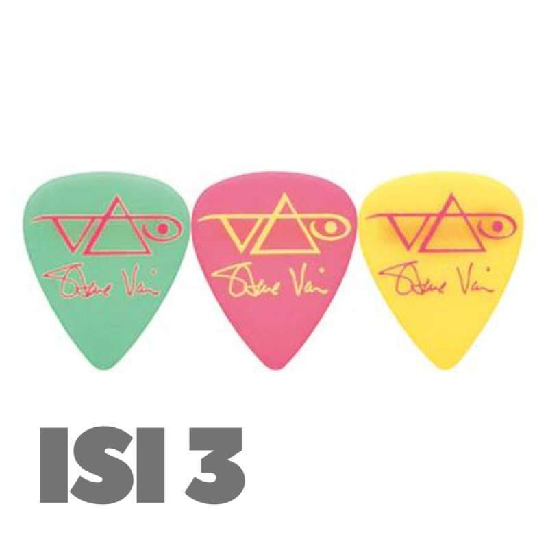 Jual IBANEZ B1000SV Steve Vai Guitar Pick Set 6pcs | Pik Gitar di ...
