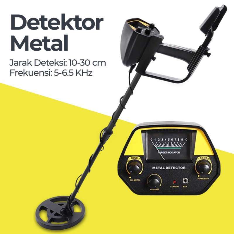 Promo Pendeteksi Logam Metal Gold Silver Detector 9V - Prod Diskon 30% ...