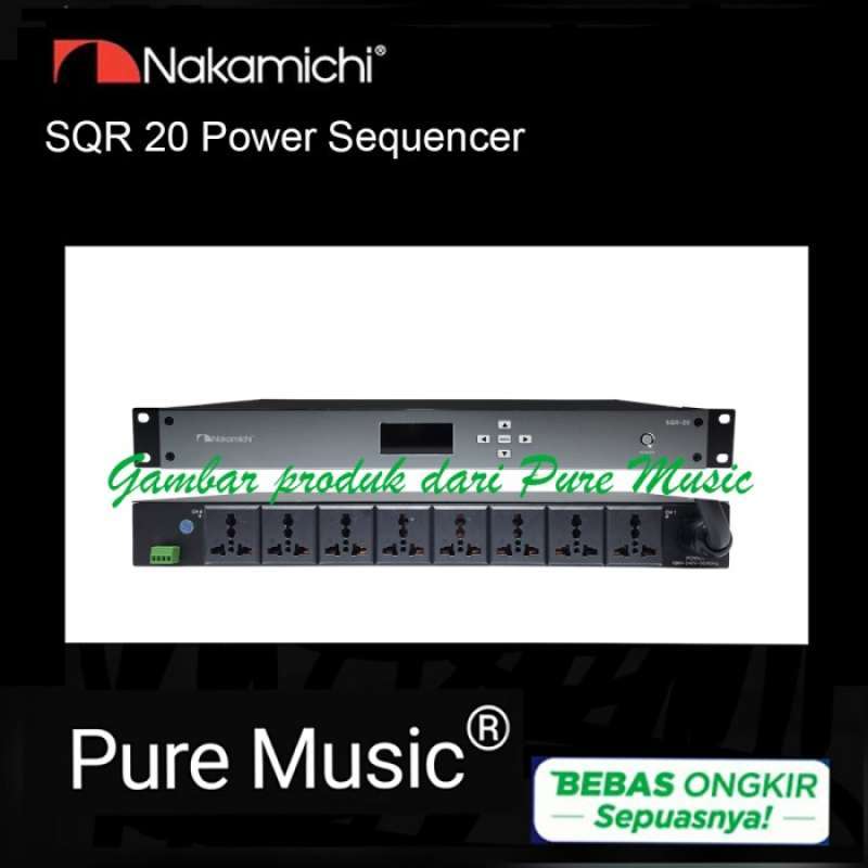 Promo POWER SEQUENCER NAKAMICHI SQR20 / SQR-20 GARANSI DAN - XIONSTORE ...