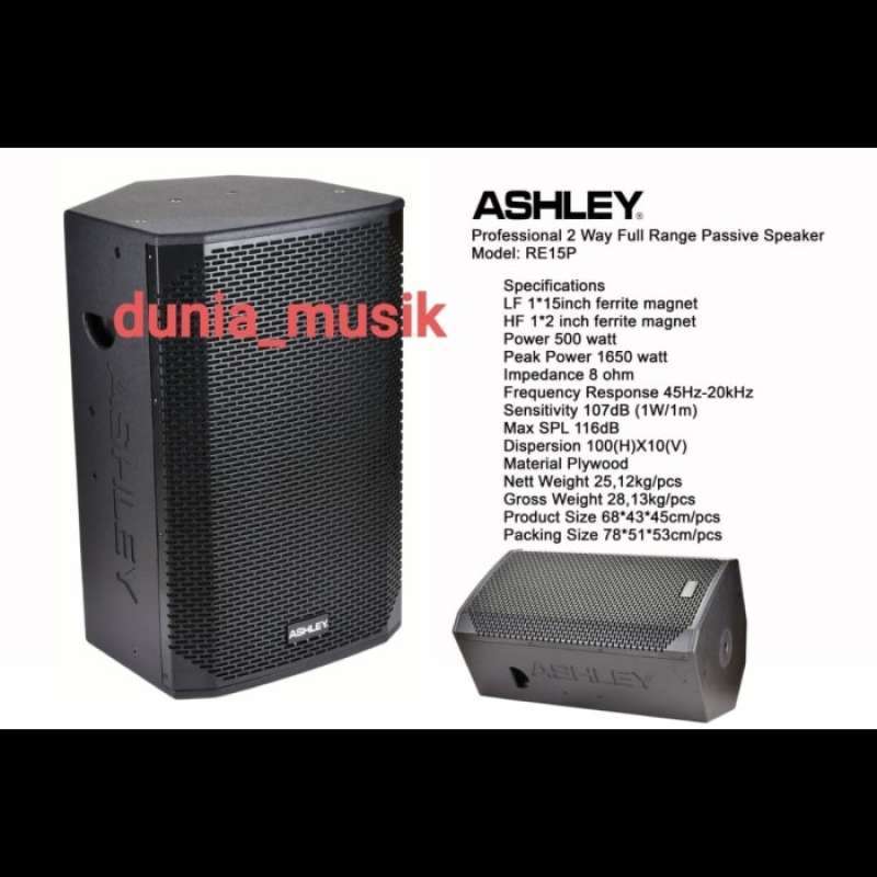 Jual Speaker Pasif 15 Inch 500 Watt Original, Murah & Diskon Juni 2024 | Blibli