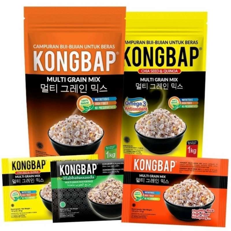 Promo Kongbap Multigrain Mix Beras Organik 1 Kg Diskon 33% Di Seller Virgo Storee - Meruya ...