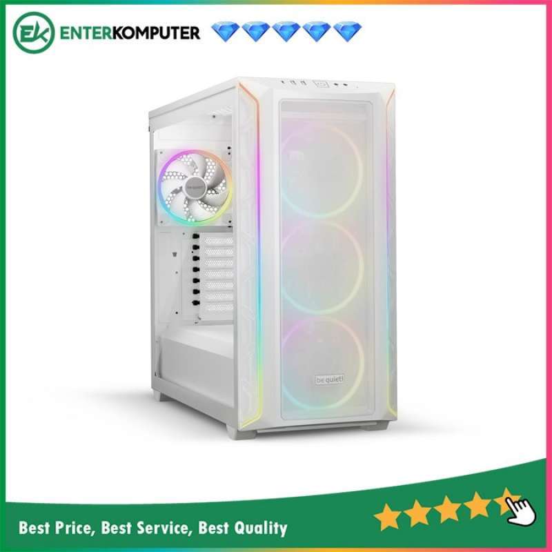 Jual be quiet! Gaming Case SHADOW BASE 800 FX White - Side Tempered ...
