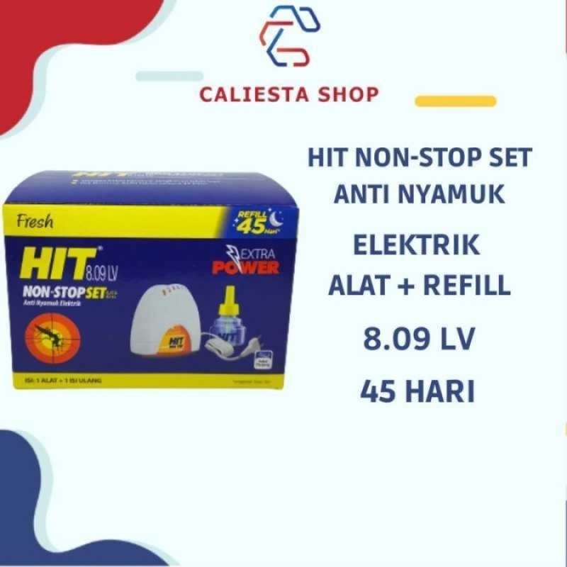 Promo Hit Hit Non Stop Set Obat Nyamuk Elektrik - Alat + Refill Diskon 28% di Seller C Mart BDG ...