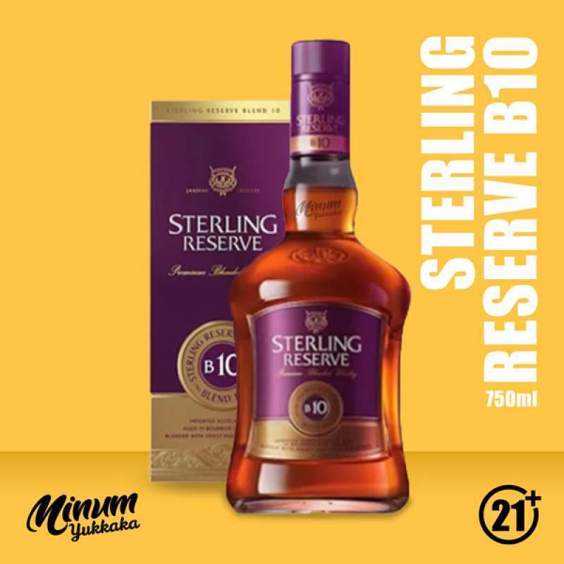 Jual Sterling Reserve B10 Blended Whisky 750ml Di Seller Minum Yuk Kaka ...