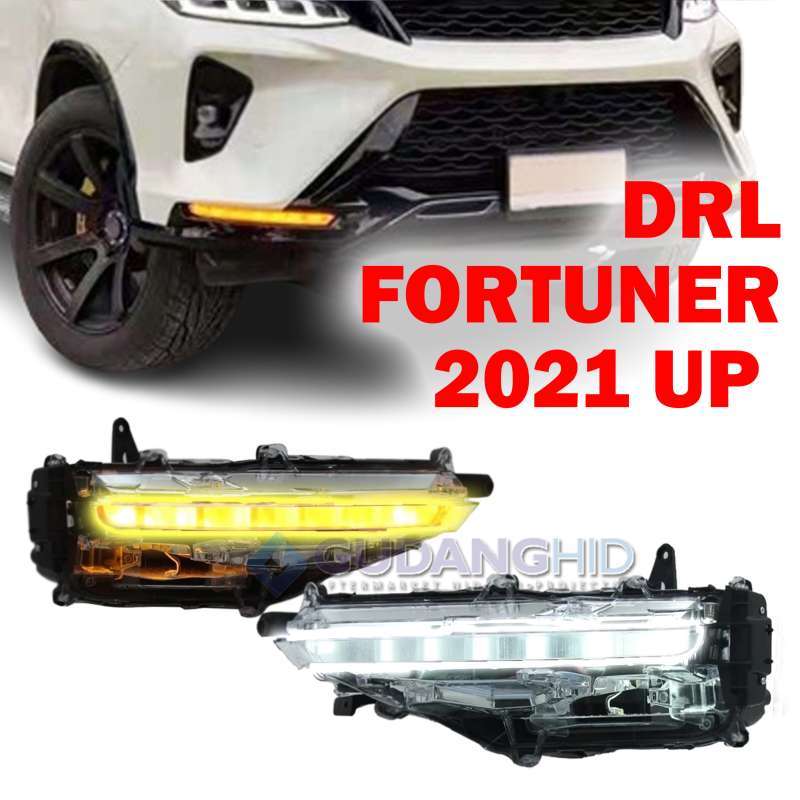Jual Lampu Sein Led Drl Toyota Fortuner Legender Gr Vrz 2021 Up Running ...
