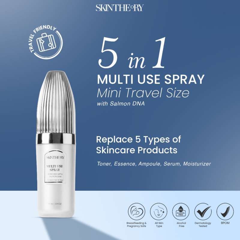 Jual Skintheory Multi Use Spray Mini Travel Size Skintheory Skinteory Skin theory Setting Spray ...