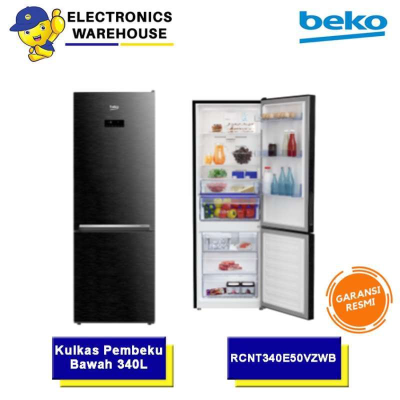 Jual Beko Kulkas 2 Pintu Inverter 340 Liter RCNT340E50VZWB di Seller ...