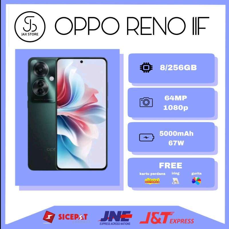 Jual Oppo Reno 11f 5g Ram 8gb Dan Internal 256gb Garansi Resmi Indonesia - Palm Green Di Seller ...