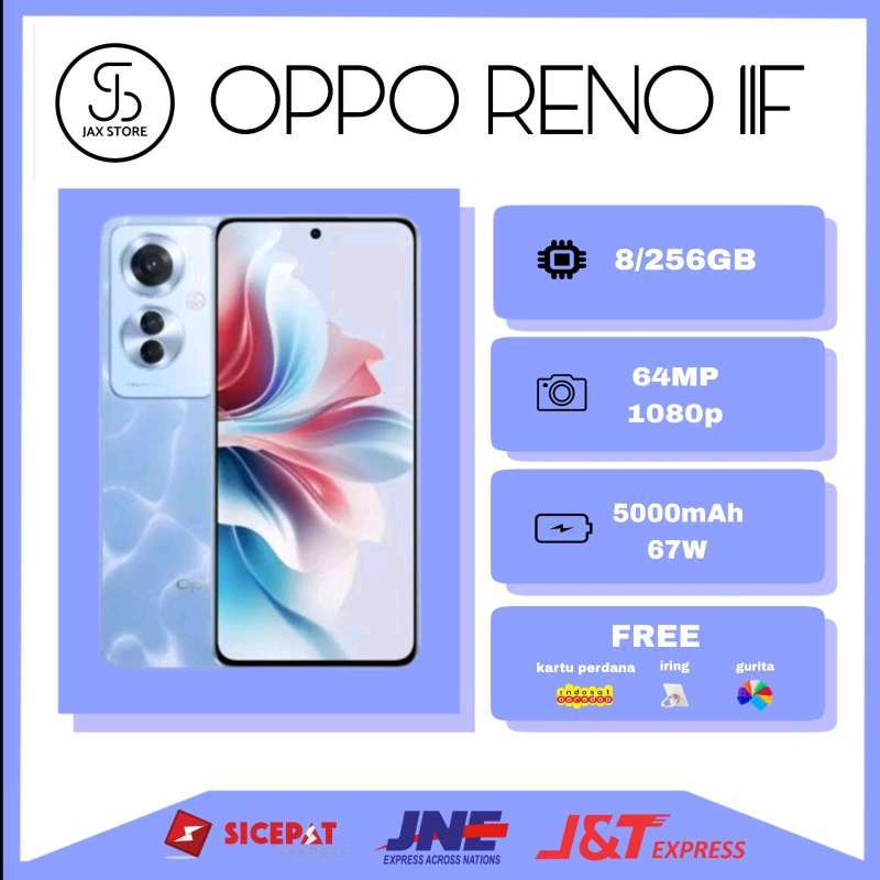 Jual Oppo Reno 11f 5g Ram 8gb Dan Internal 256gb Garansi Resmi ...