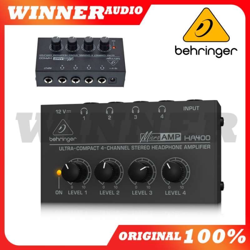 Promo BEHRINGER HA 400 AMPLIFIER HEADPHONE Diskon 23% di Seller Indah ...