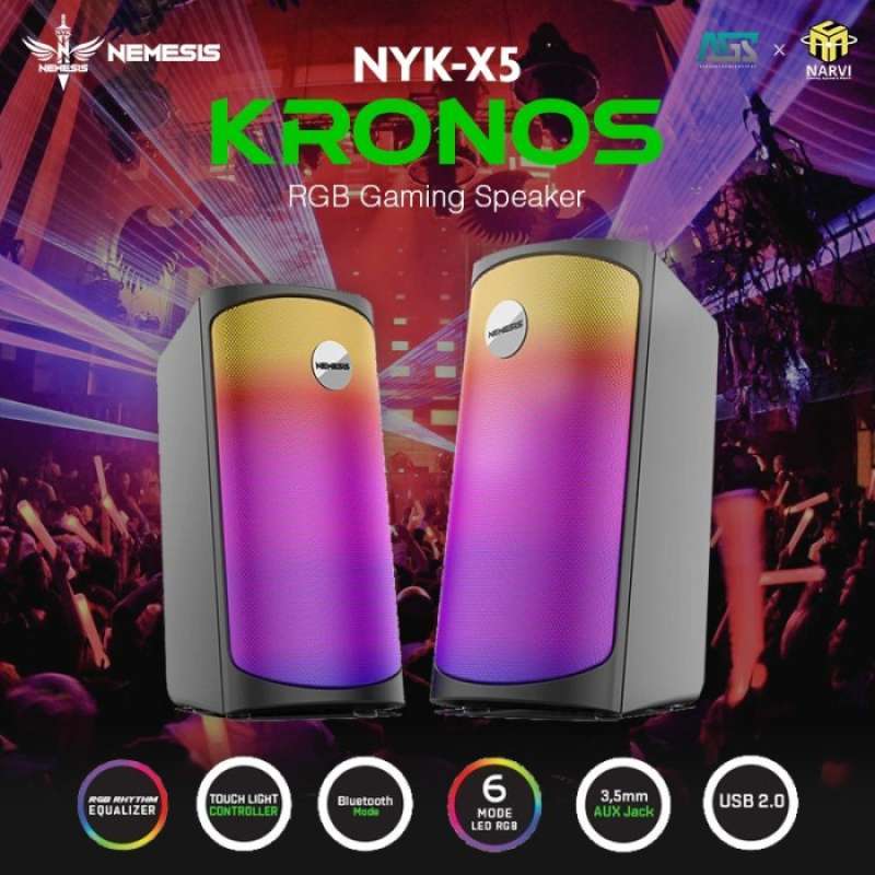 Promo NYK Nemesis X50 Kronos RGB Audio - Gaming Speaker Diskon 9% di Seller SAFKA STORE ...