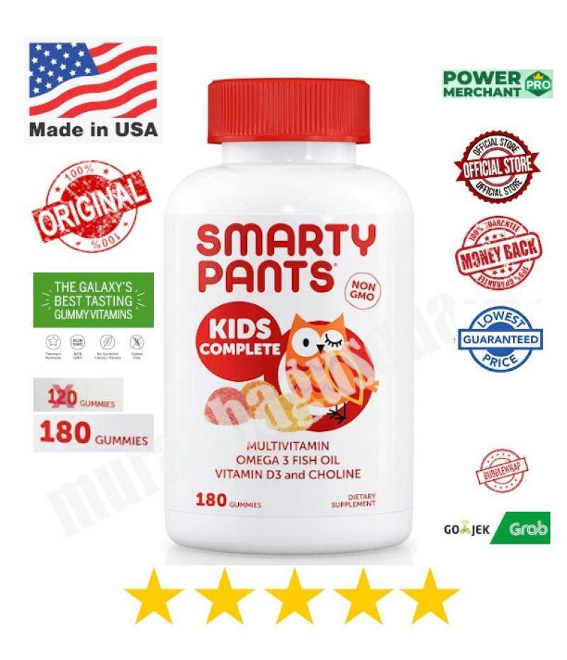 Promo SmartyPants Kids Complete Gummy Vitamins: Multivitamin - 180 ...