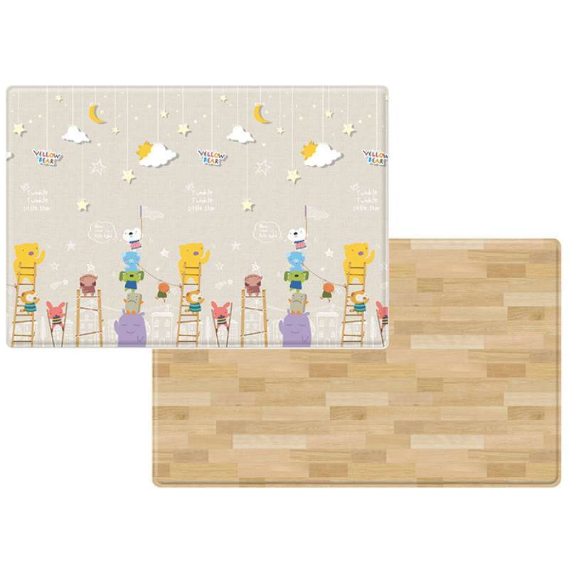 Promo Coby Haus Baby Playmat (xl) - Yellow Bear Little Star Diskon 9% ...