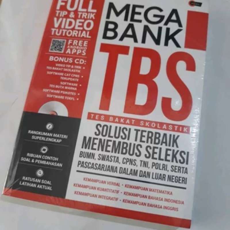 Jual MEGA BANK TPS / TBS (TES BAKAT SKOLASTIK) [BONUS CD] - Tim Garuda ...