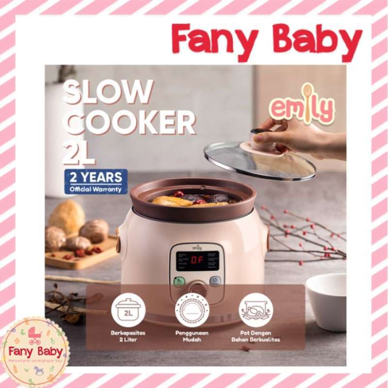Promo Emily Slow Cooker 2L Diskon 24% di Seller Luarbiasa Shop ...