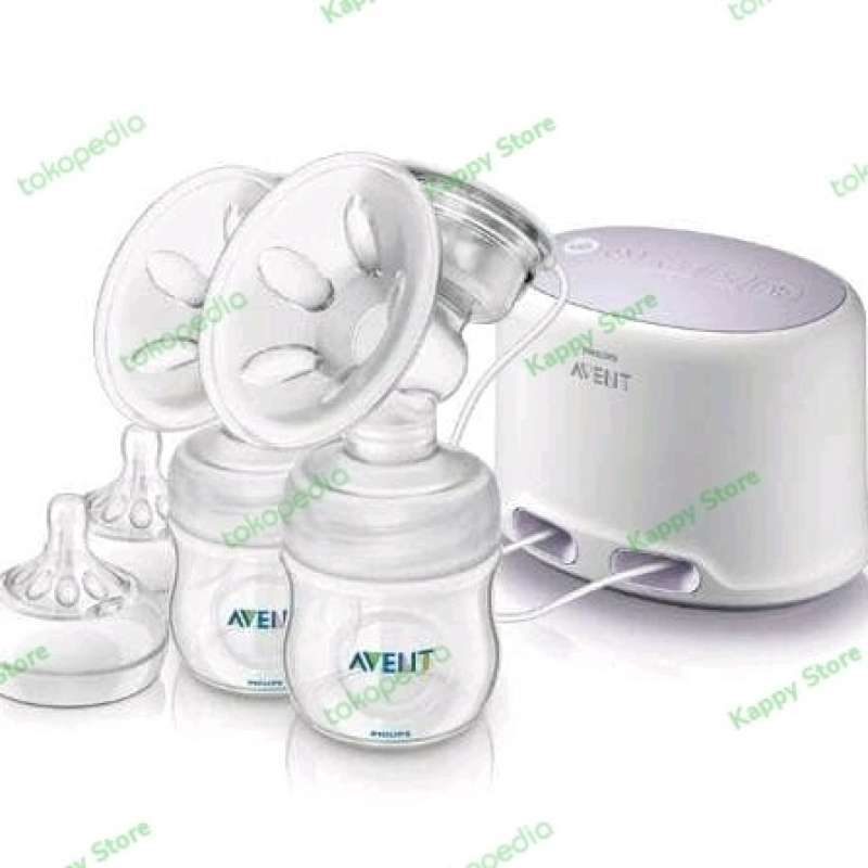 Promo Philips Avent Twin Pompa Asi Elektrik SCF-334 SCF334 - Multicolor ...