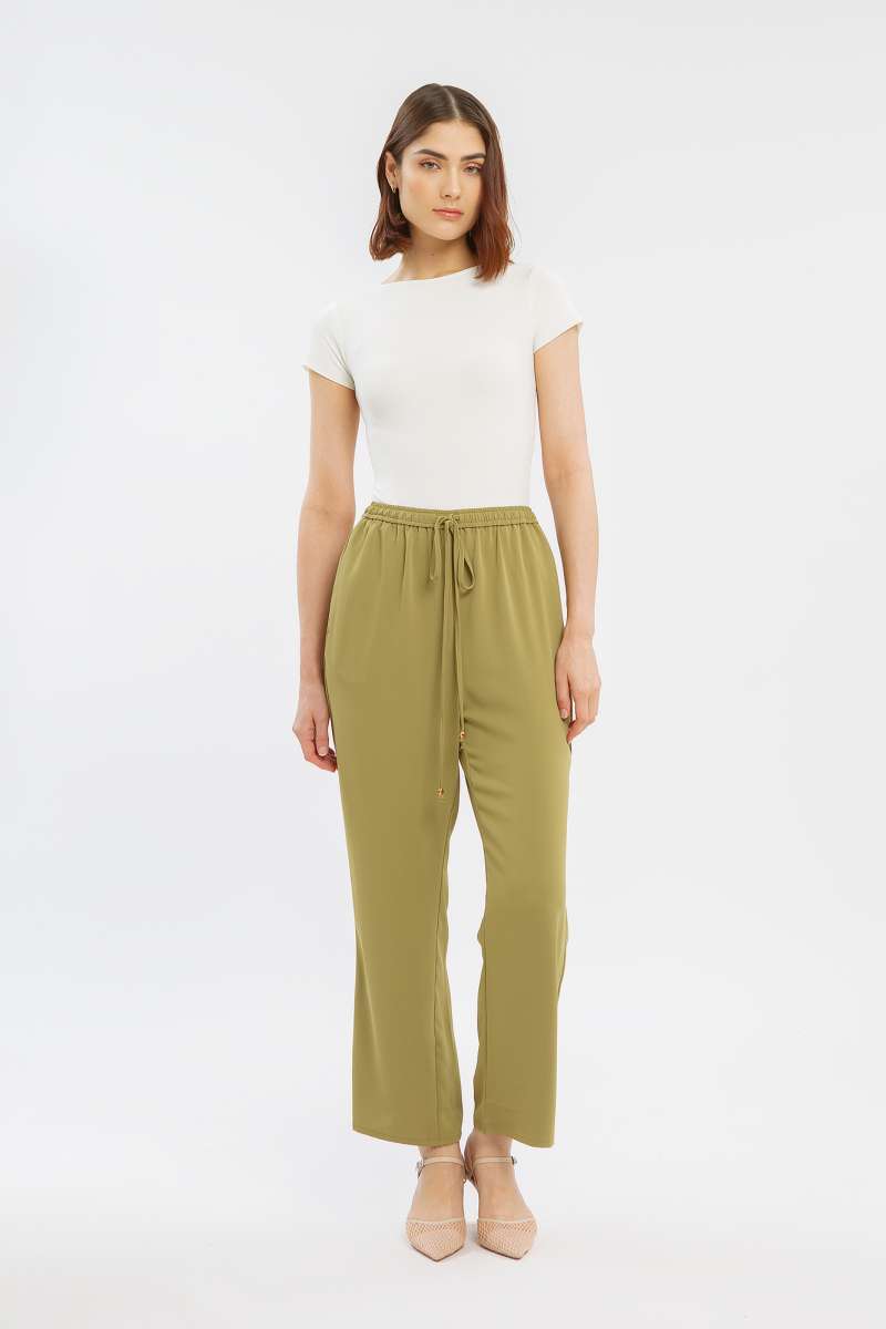 Promo Minimal X Raline Shah Jasmine Pants Sage Diskon 50% Di Seller Minimal Official Store ...