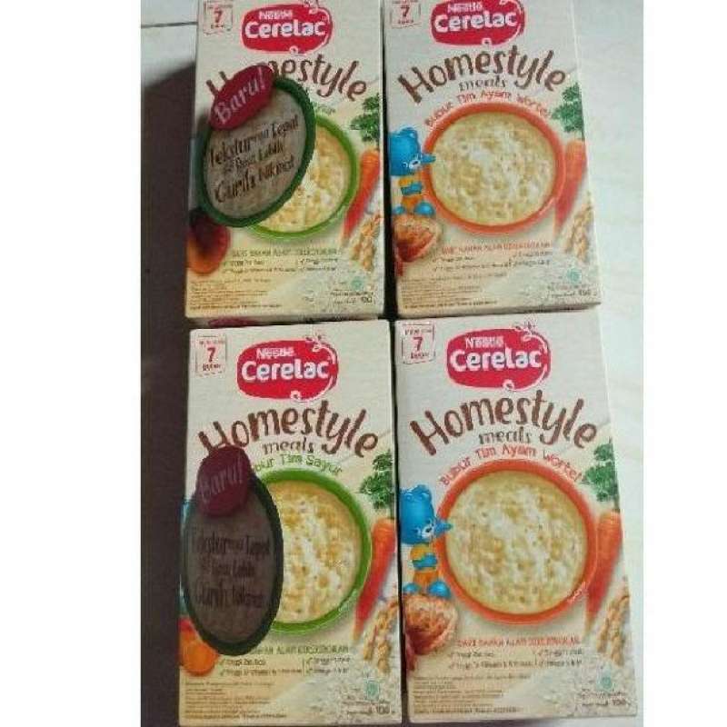Jual Nestle Cerelac Homestyle Meals 100g-MPASI-MakananPendamping-Bubur ...