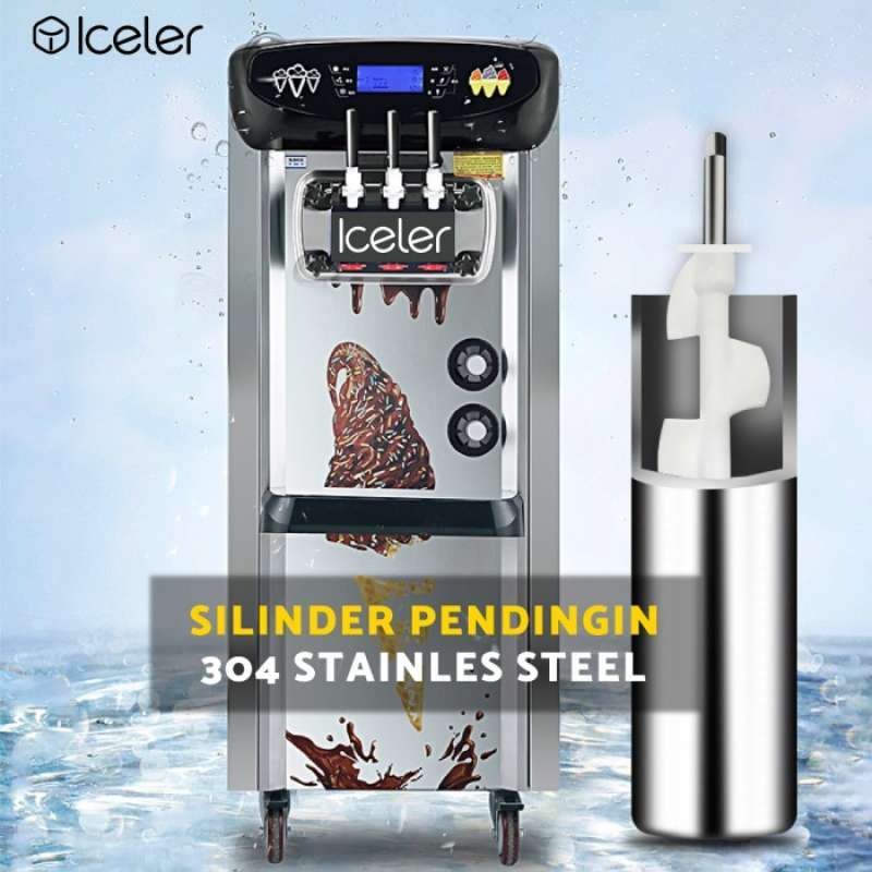 Promo Mesin Soft Es Krim Iceler 3 Tuas Countertop & Standing Innovate ...