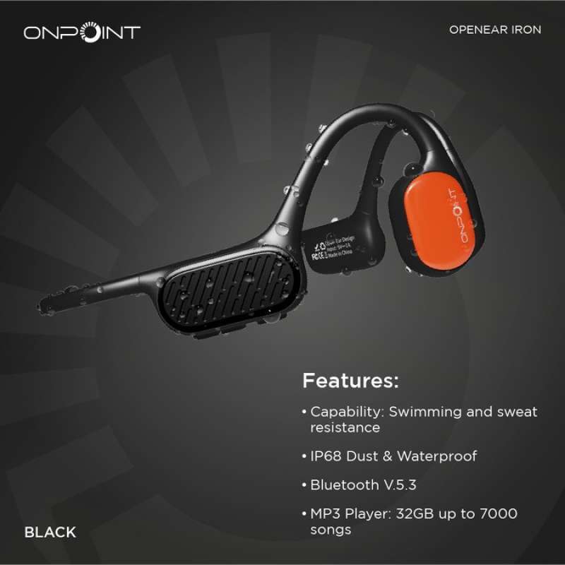 Jual Onpoint Openear Iron Bone Conduction Headphone Di Seller Bursa ...