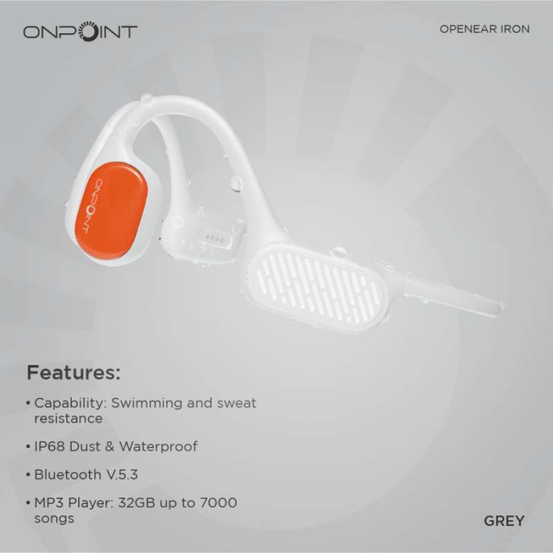 Jual Onpoint Openear Iron Bone Conduction Headphone Di Seller Bursa ...