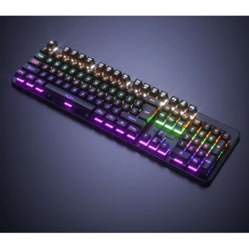 Promo Mechanical Keyboard Gaming RGB Backlight True Mechanic With ...