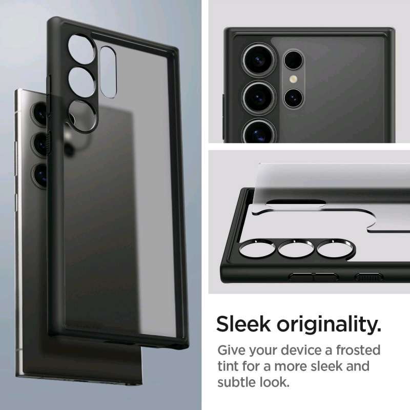 Jual Case Samsung Galaxy S24 Ultra 5G Spigen Ultra Hybrid Clear Armor Anti Crack Casing - Matte ...