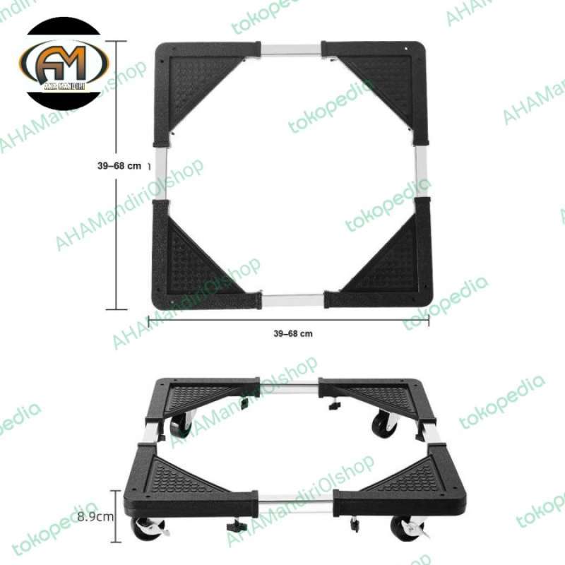 Promo Roda Kulkas Roda Mesin Cuci 1 Tabung Tatakan Kulkas Kaki Mesin ...