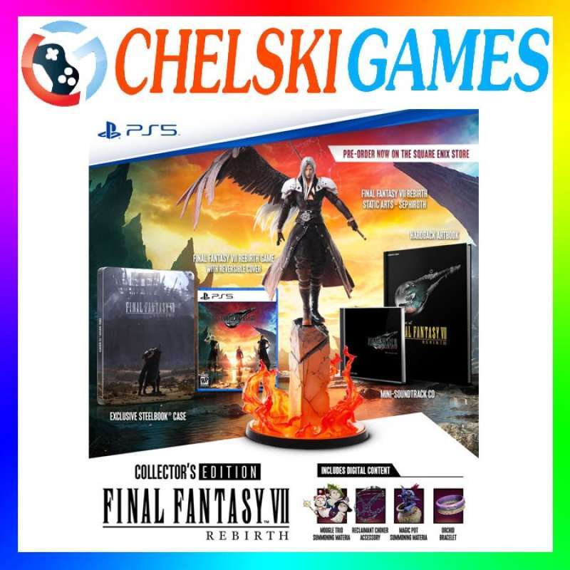 Jual PS5 Final Fantasy VII Rebirth Collector Edition - FF 7 Rebirth di Seller Chelski Games ...