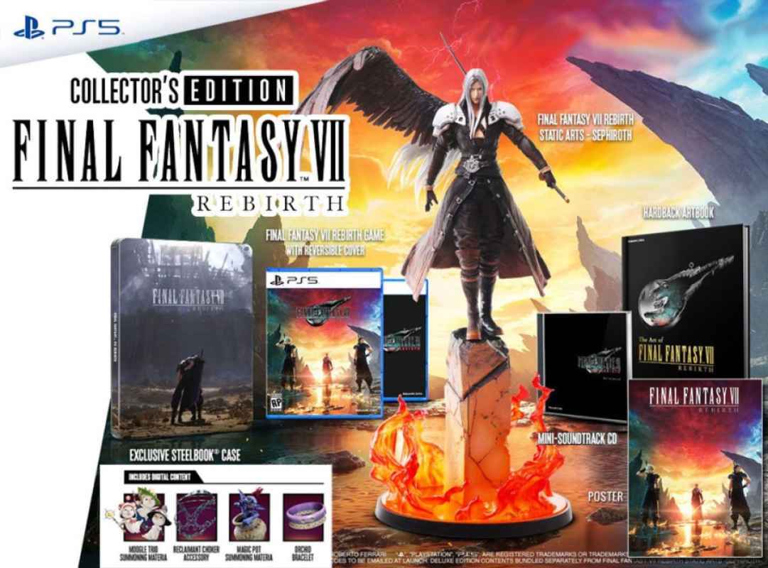 Jual PS5 Final Fantasy VII Rebirth Collector Edition - FF 7 Rebirth di ...