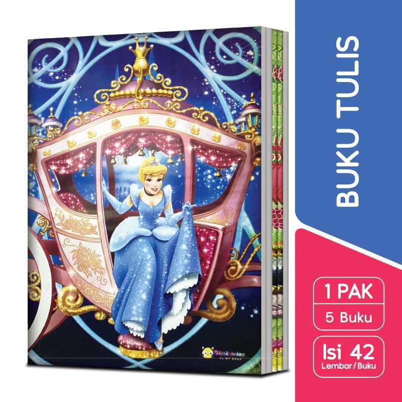 Jual Buku Tulis Yuvi Boxy Campuran Princess 42 lembar di Seller Margono ...